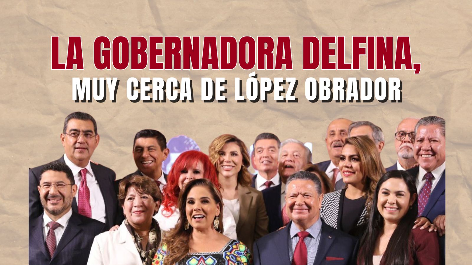LA GOBERNADORA DELFINA, MUY CERCA DE LÓPEZ OBRADOR – Diario Puntual