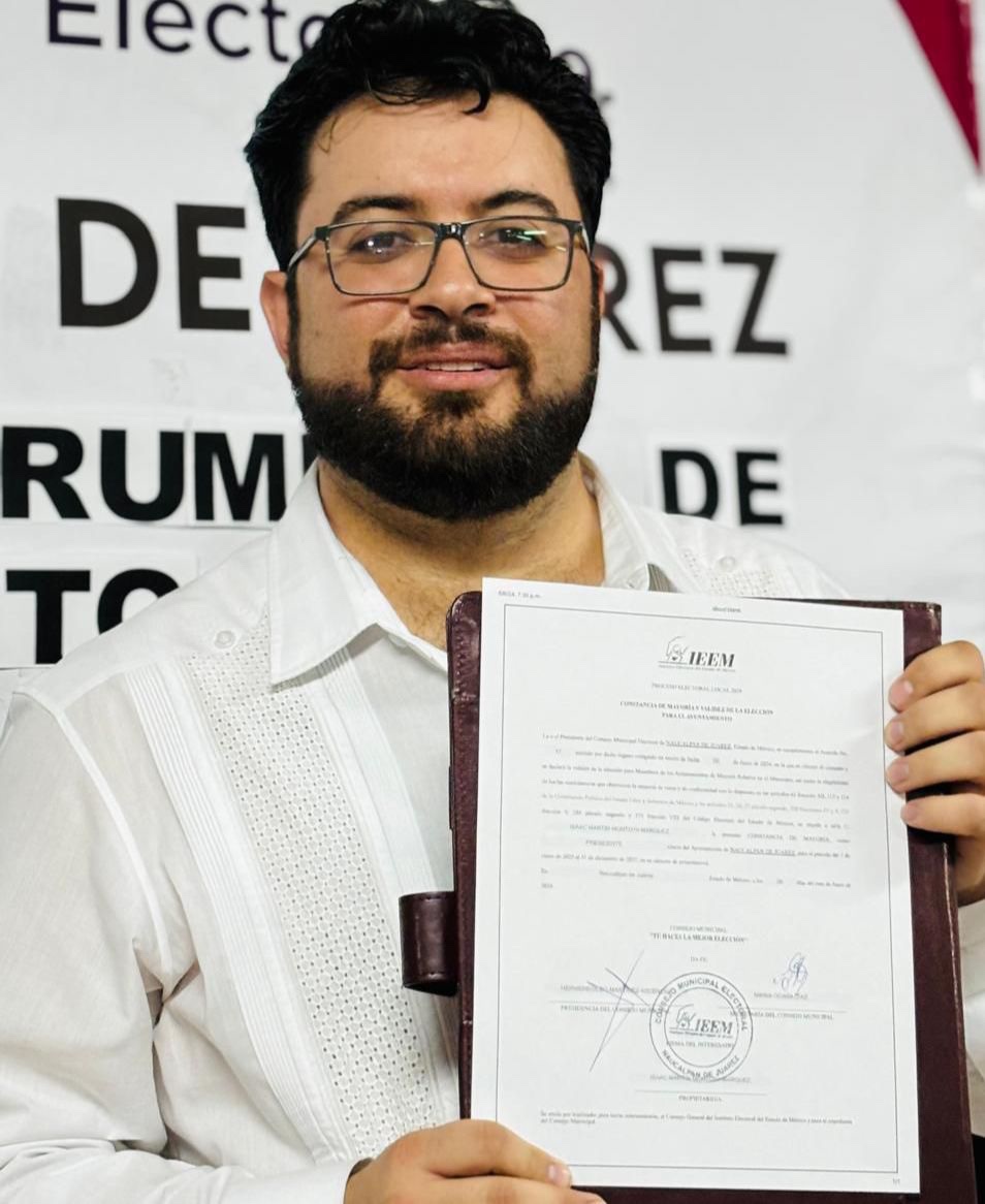 ENTREGA IEEM CONSTANCIA A ISAAC MONTOYA – Diario Puntual